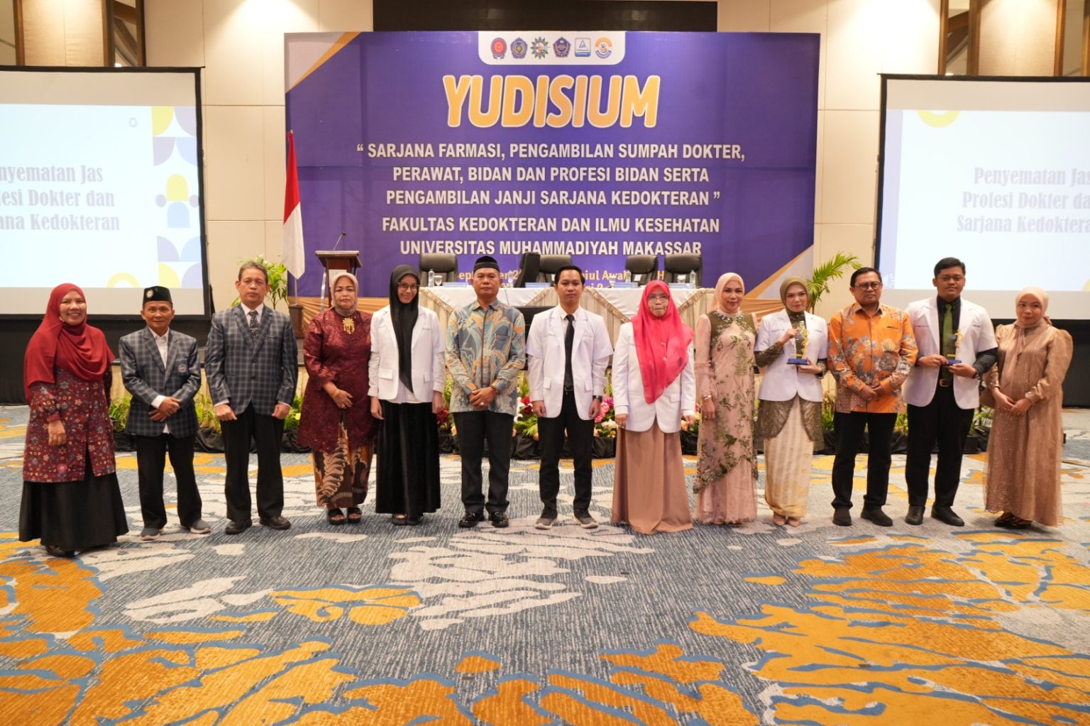 FKIK Unismuh Gelar Yudisium dan Pengambilan Sumpah Profesi - Berita Universitas Muhammadiyah ...